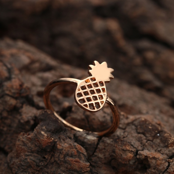Jewelry | Dainty 14k Gold Pineapple Ring | Poshmark